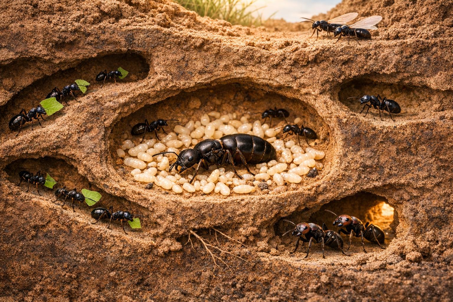 Ant Colony Roles and Hierarchy – Remedy, DIY Pest Control